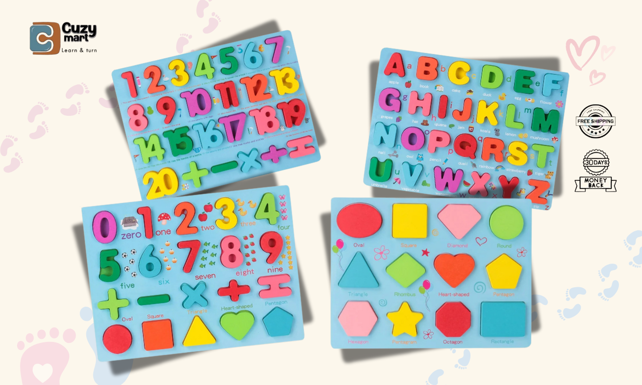 Develop Early Literacy and Numeracy Skills with the LearnScape Puzzle ...