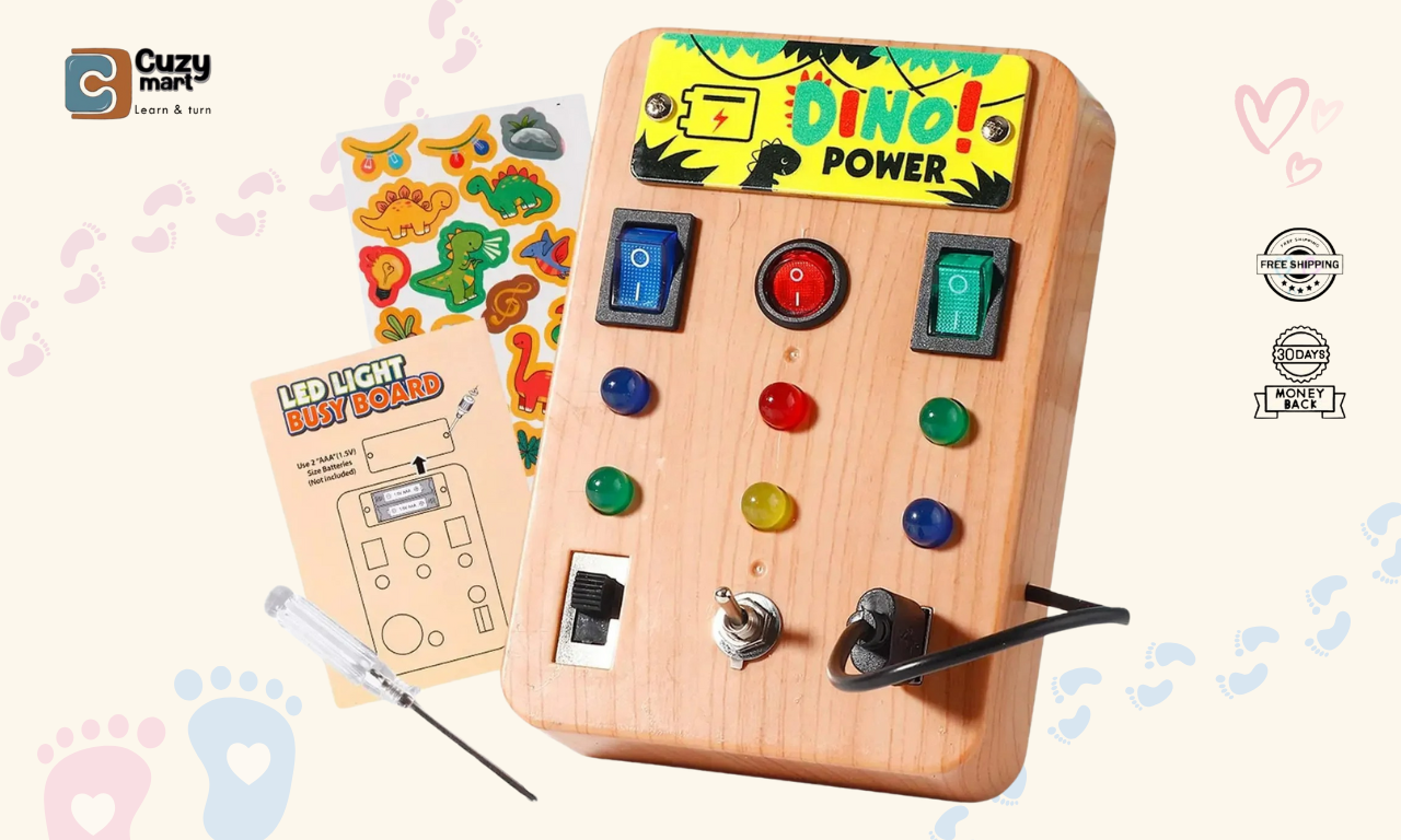 Twinkle, Touch, Learn! The Sensory Panel That Turns Playtime Into Brai ...